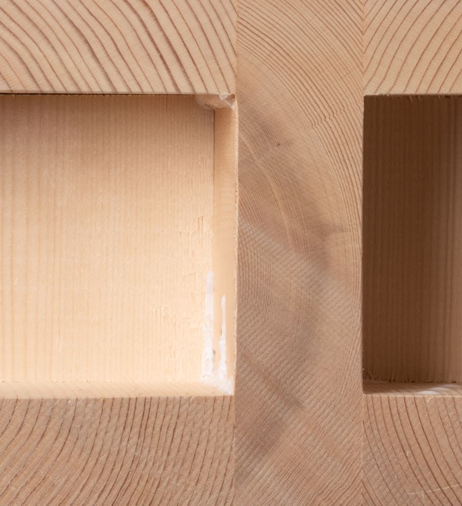 Hohlkastenelemente aus Holz | Material-Archiv