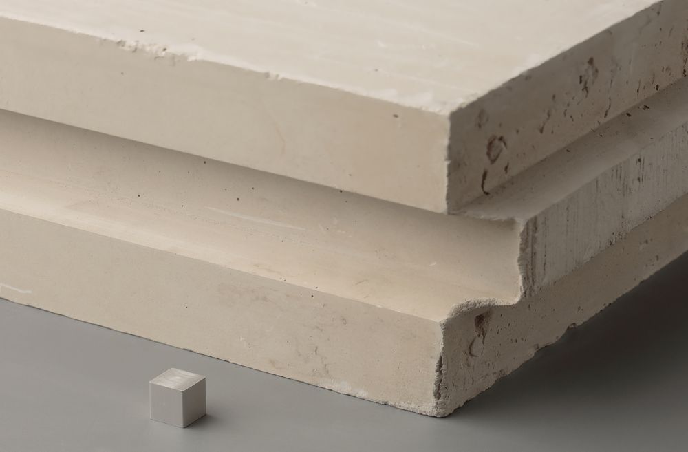 Gips-Wandbauplatte | Material-Archiv